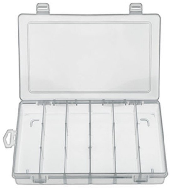 Dm-Sp6-Clear Plastic Tray 6 Compartment Small | Dealer Industries