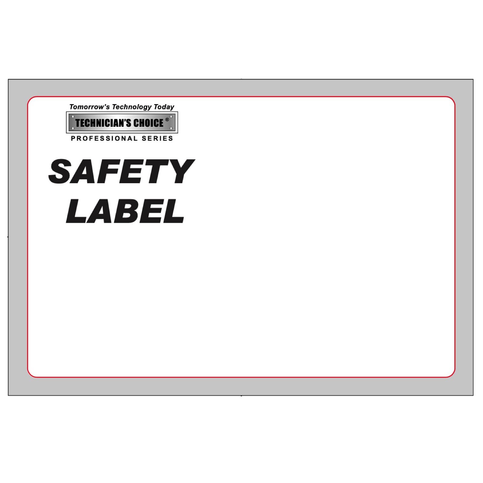 Label-Tec417 Saf, Blue Velvet Safety | Dealer Industries